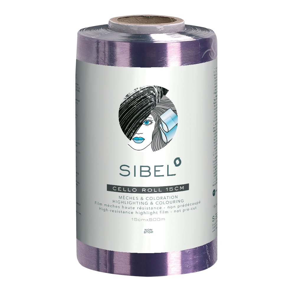 Sibel fólie 15cm x 500m transparent • Friseurshop